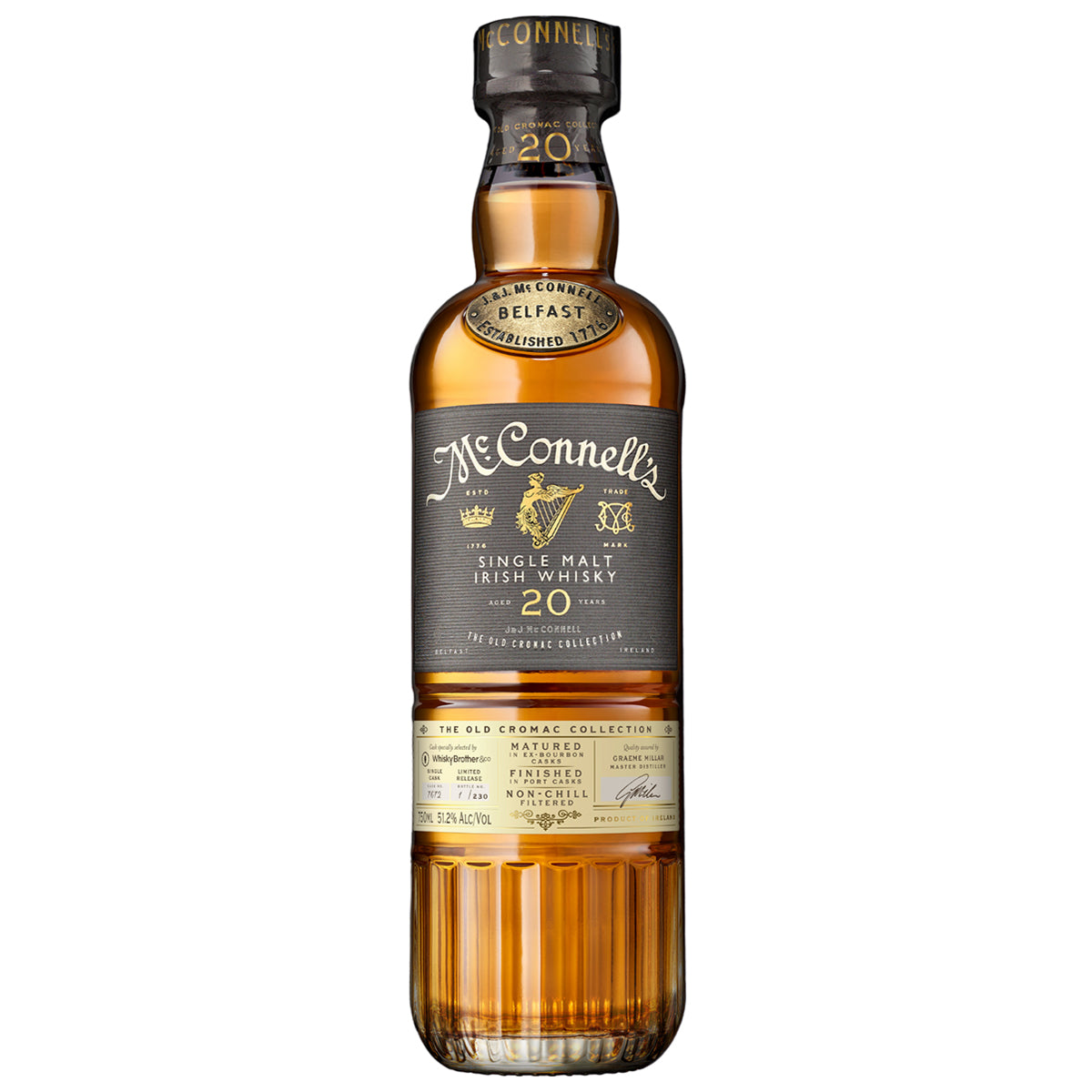 McConnell's 20 Year Old Irish Whiskey WB | Buy Online | South Africa