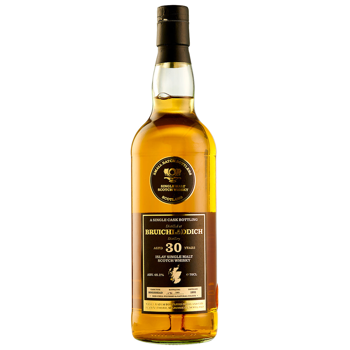 Bruichladdich 30 Year Old Small Batch Bottlers Scotch Whisky