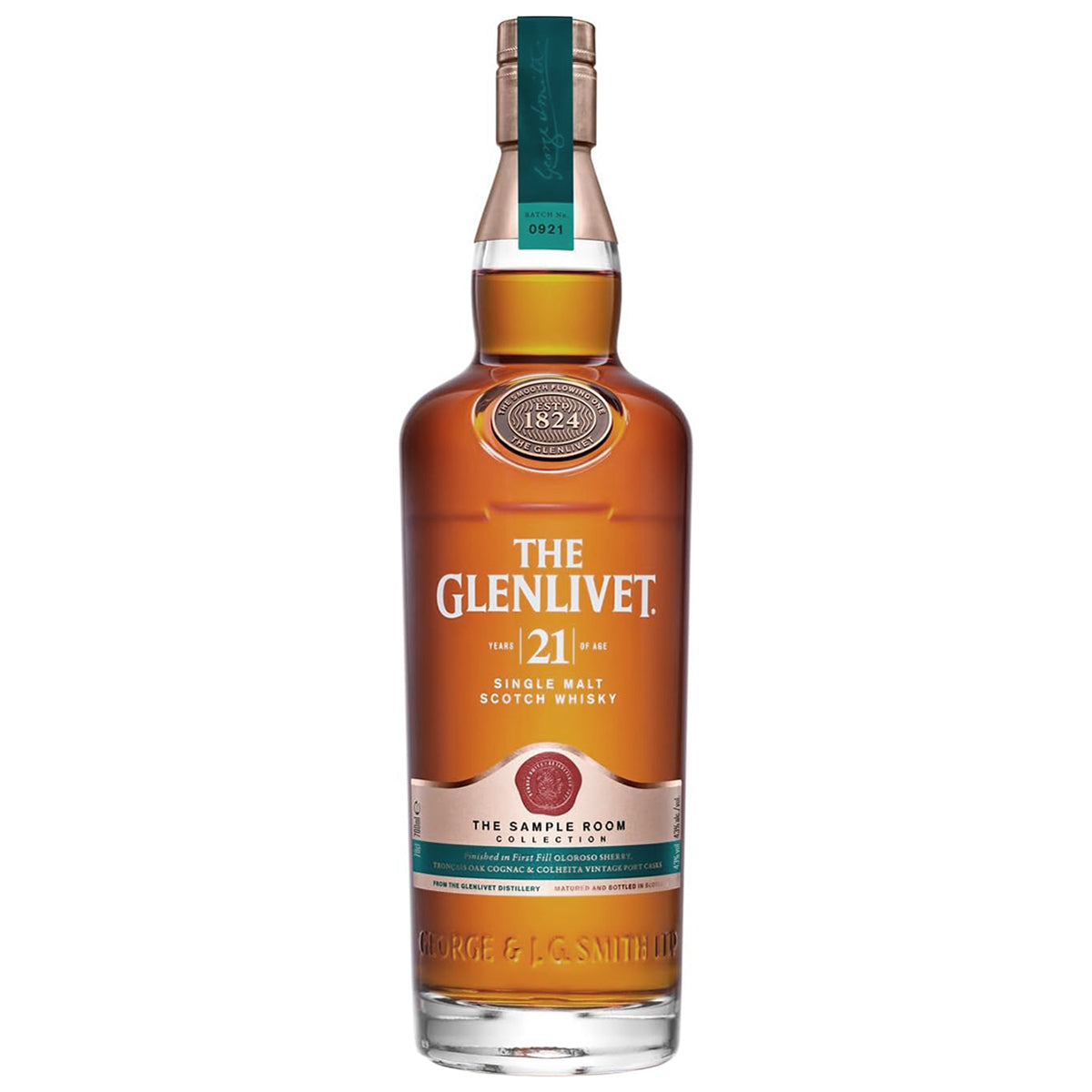 Glenlivet 21 Year Old The Sample Room Collection Scotch Whisky