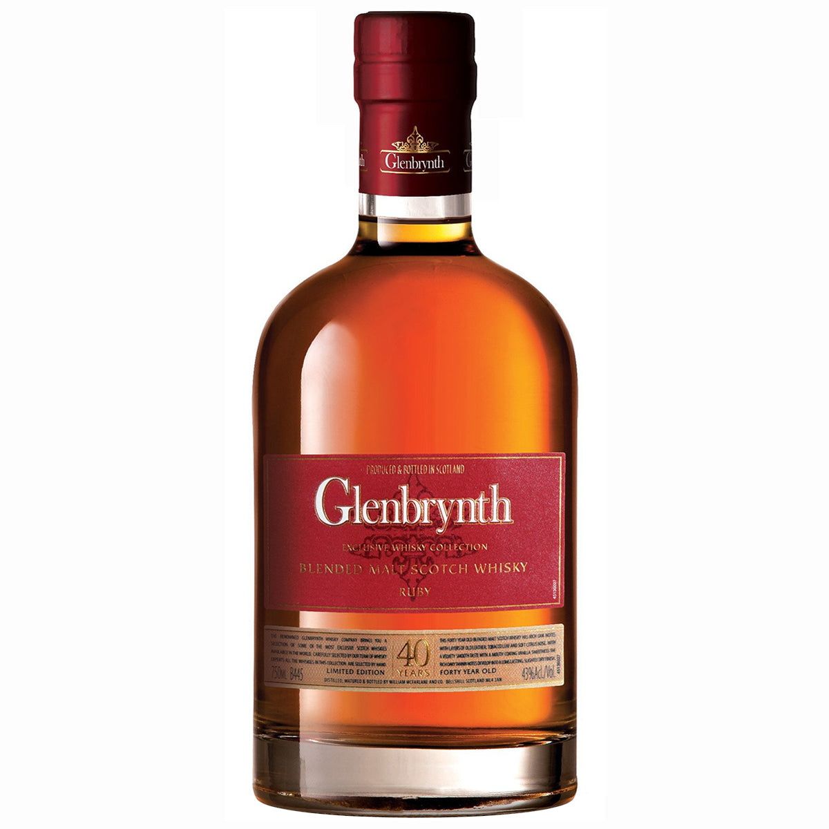 Glenbrynth 40 Year Old Ruby Scotch Whisky | Buy Online | South Africa ...
