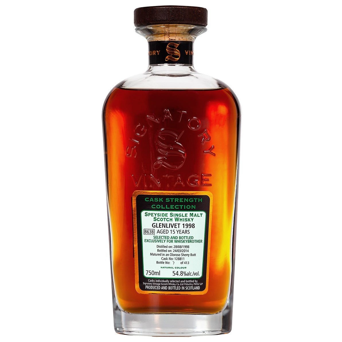 Glenlivet 15yo Signatory | Buy Whisky Online | South Africa – WhiskyBrother