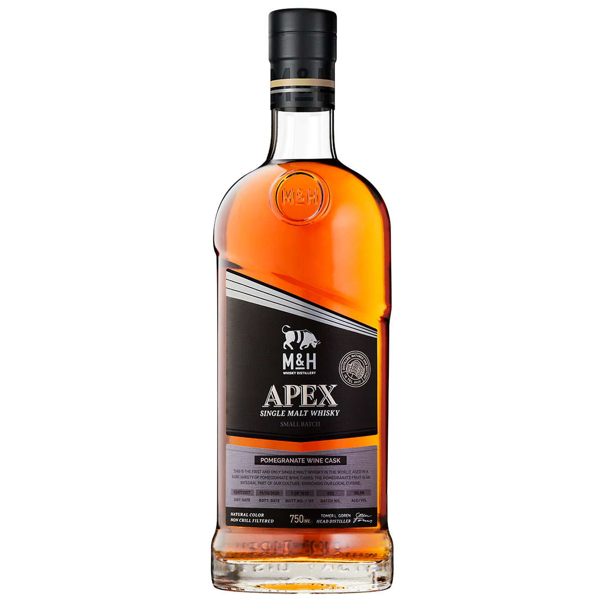 Milk & Honey Apex Pomegranate Israeli Whisky | Buy Kosher Whisky Online